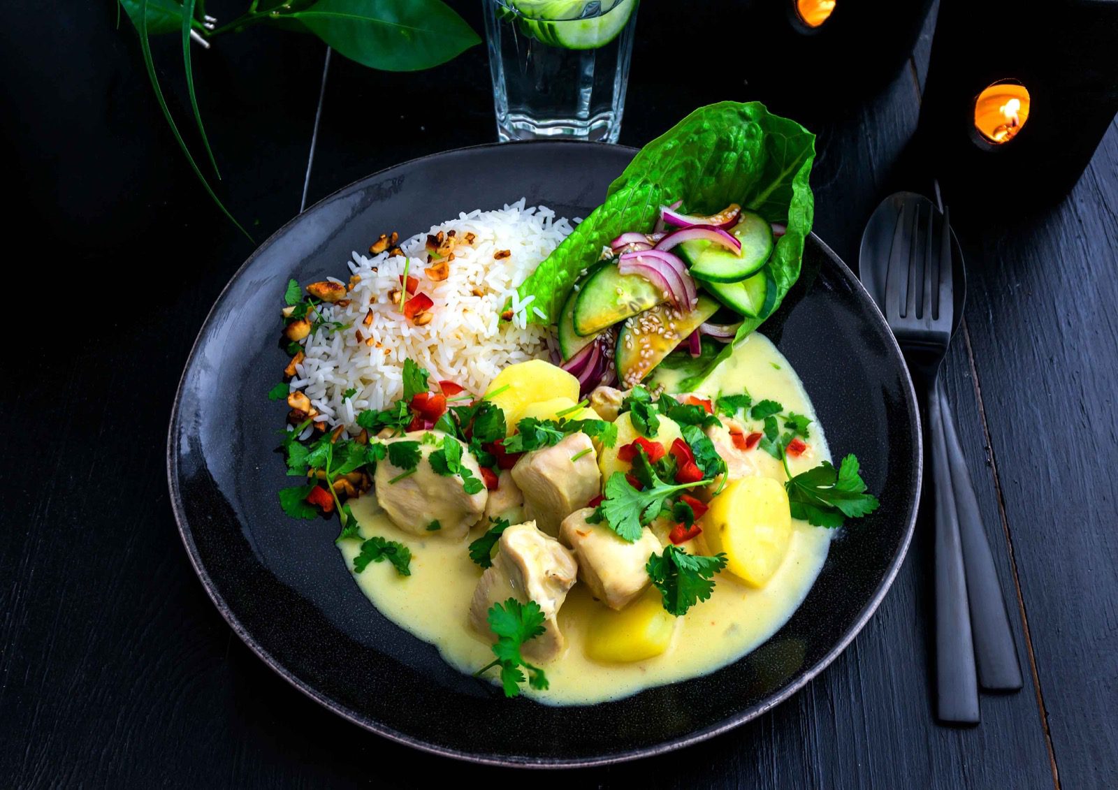 Touch of Chicken Curry Massaman › Bong Touch of Taste SE