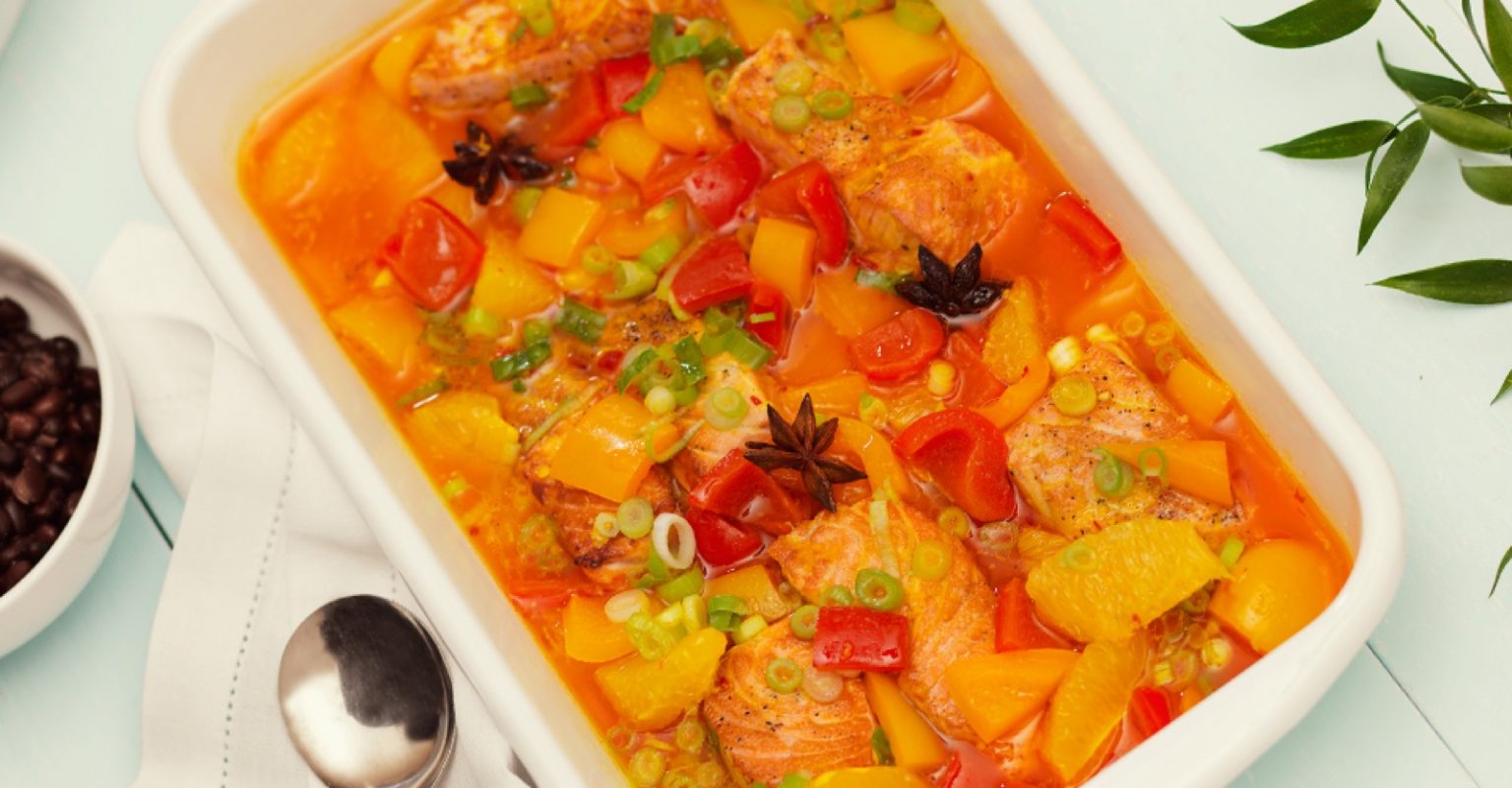 Hummersoppa med råmarinerade grönsaker, hummer och forellrom › Bong ...