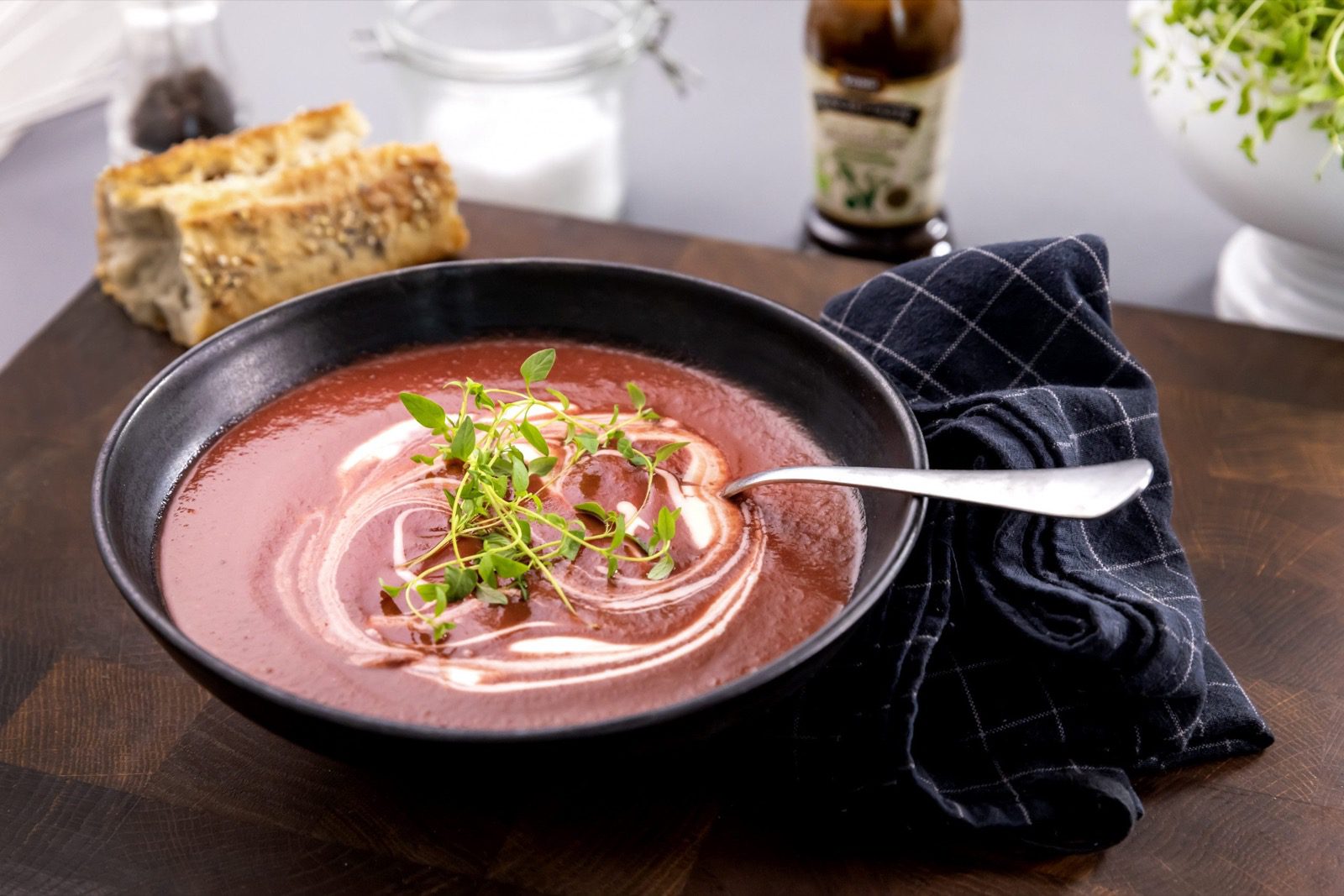 Rödbetssoppa med linser › Bong Touch of Taste SE