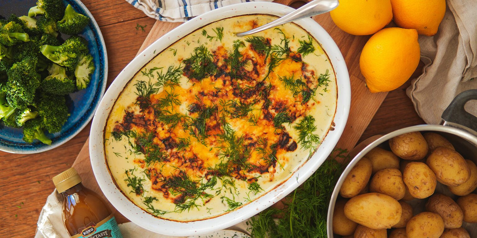 Ugnsbakad fisk med dillsås › Bong Touch of Taste SE